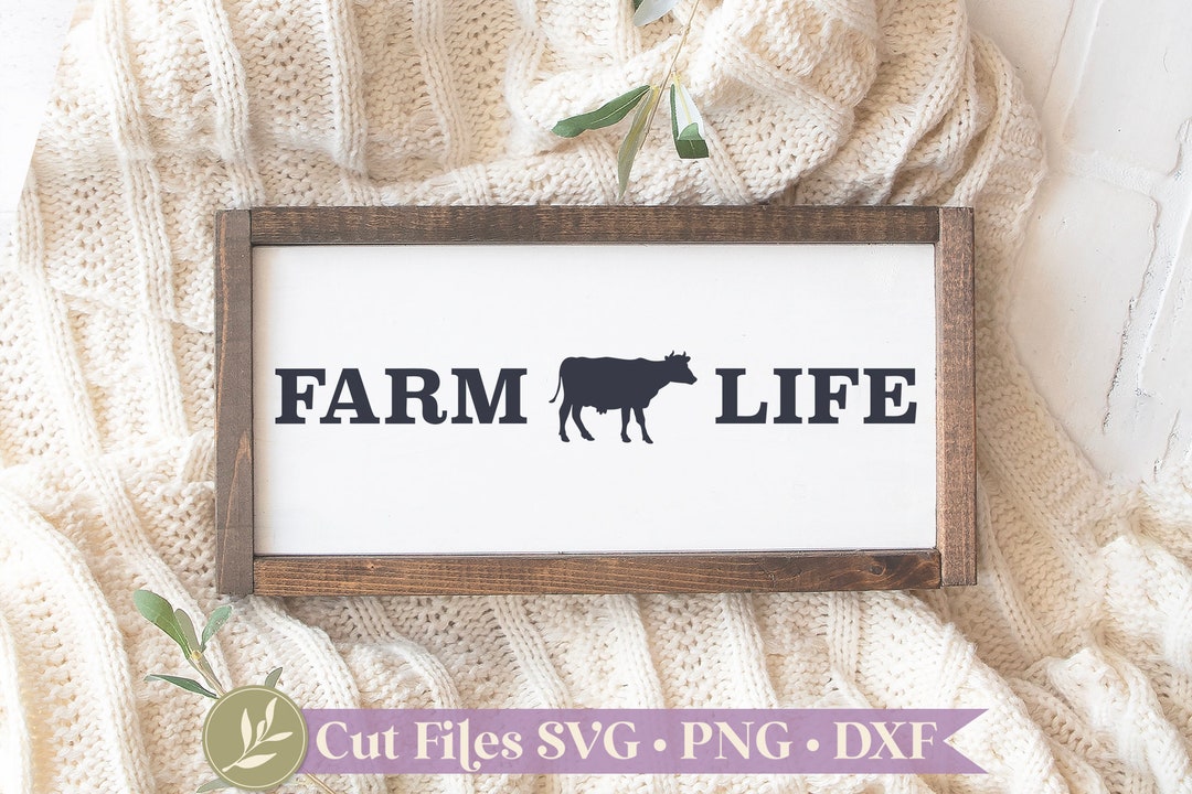 Farm Life SVG, Homestead Sign SVG, Farmer SVG, Commercial Use, Instant ...