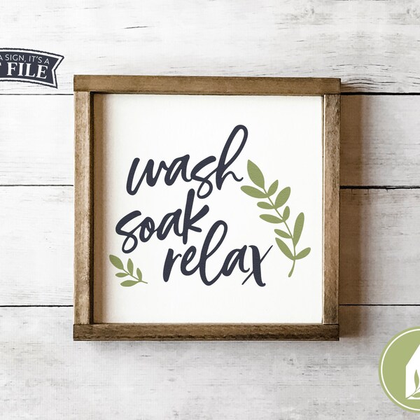 Relax Sign - Etsy