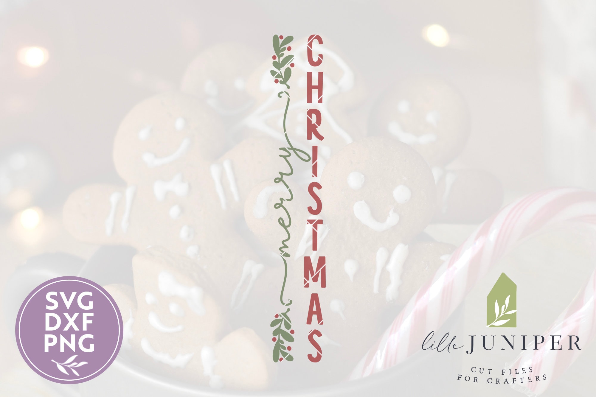 Merry Christmas SVG Vertical Christmas Sign SVG Christmas | Etsy