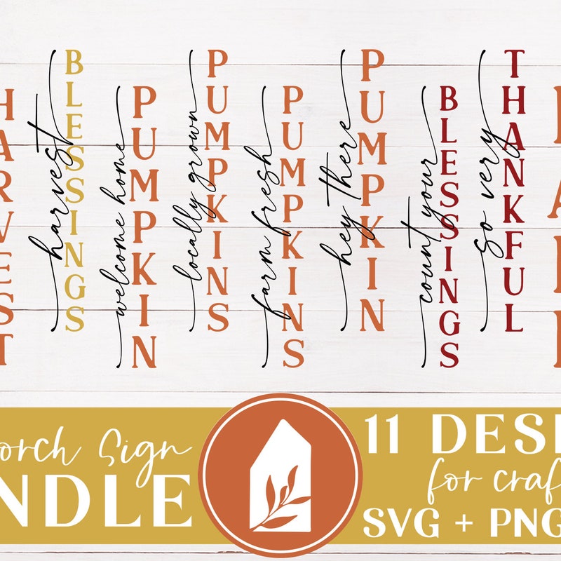 Fall Porch Sign - Etsy