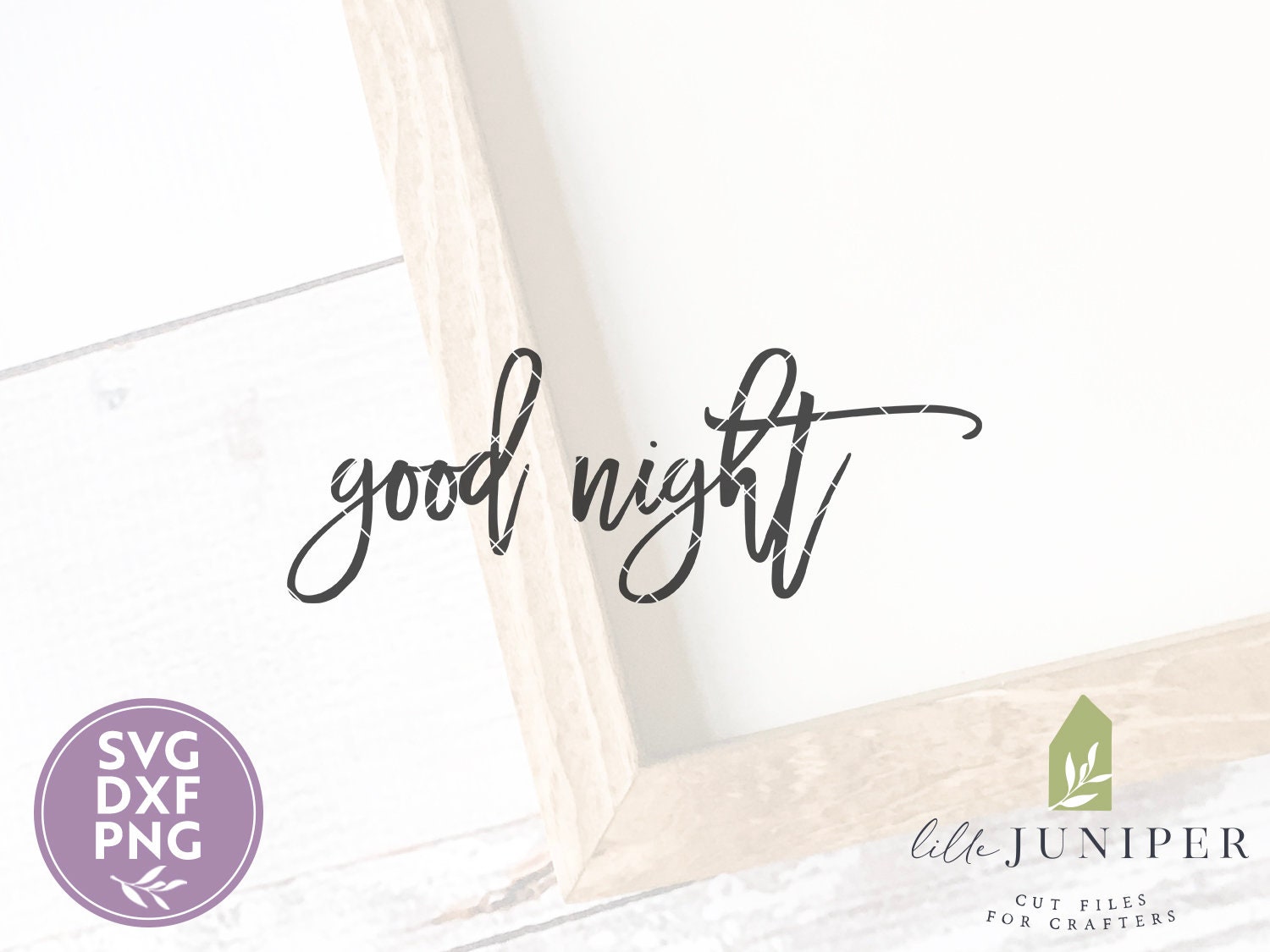 SVG Files Good Night Svg Farmhouse Svg Bedroom Sign Svg | Etsy