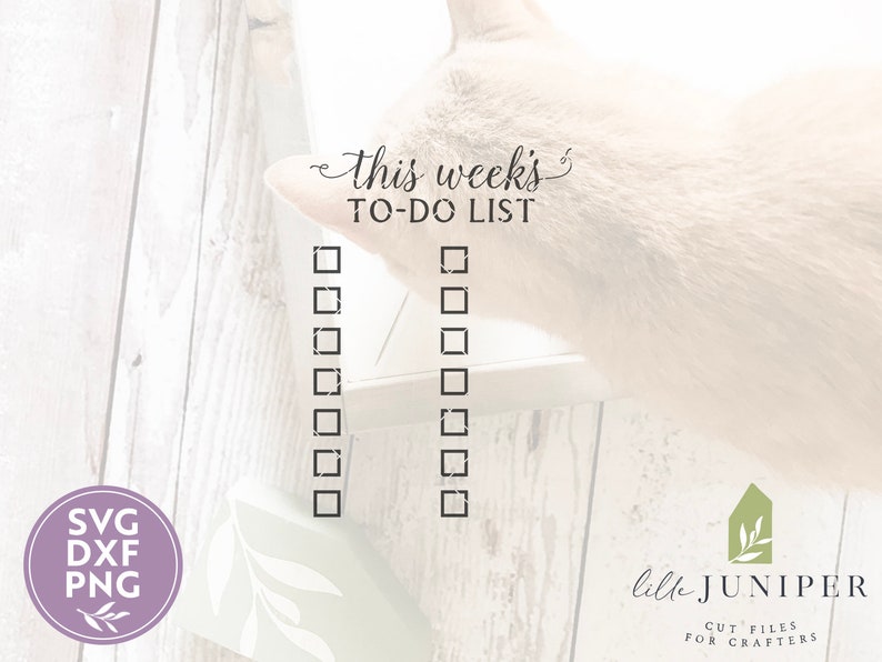 SVG Files This Week's To-do List Svg Chalkboard Svg - Etsy