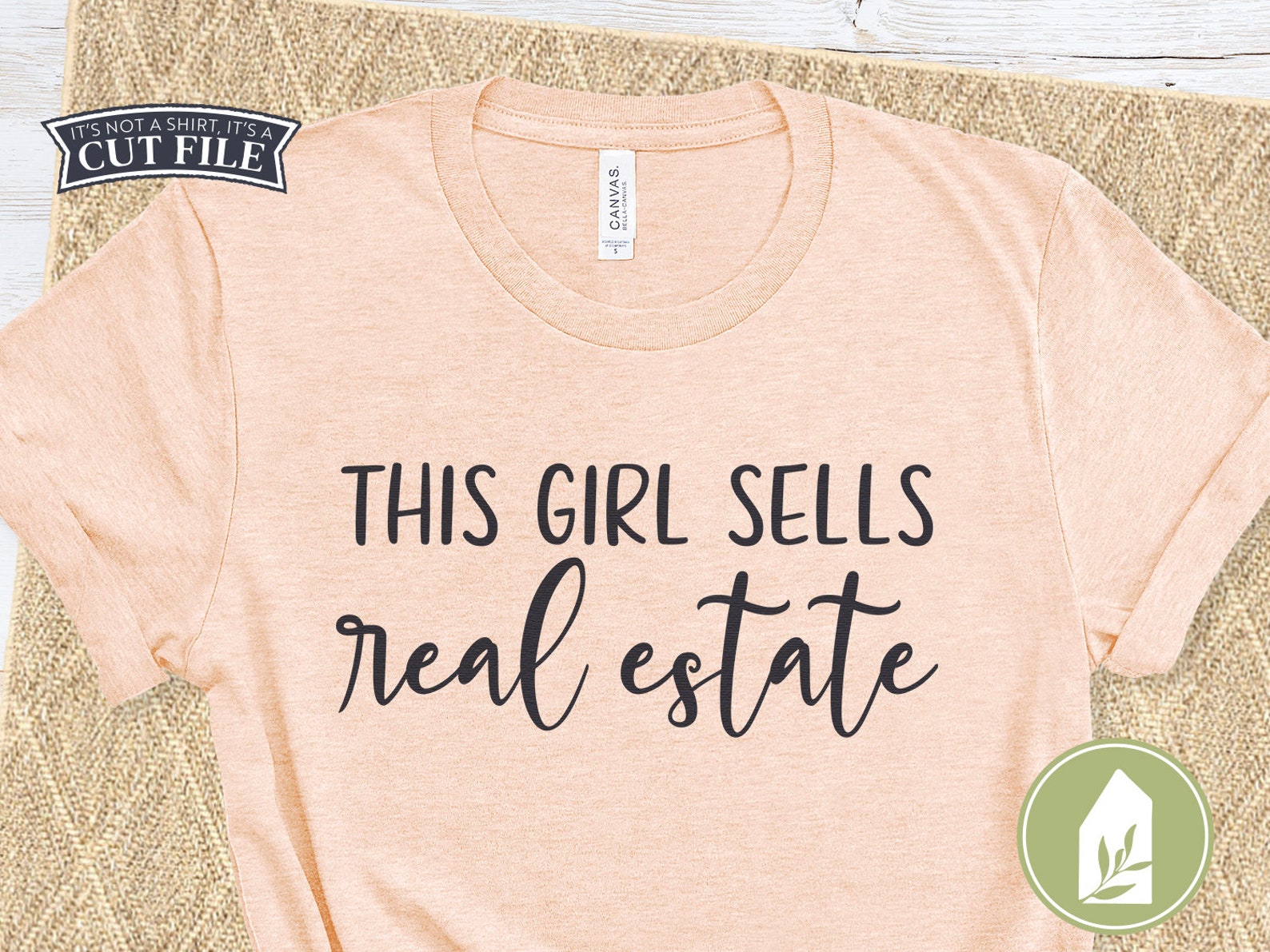Real Estate Svg This Girl Sells Real Estate Svg Cutting Etsy