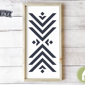 Geometric SVG, Tribal Sign Svg, SVG for Signs, Boho Sign SVG, Boho Svg ...