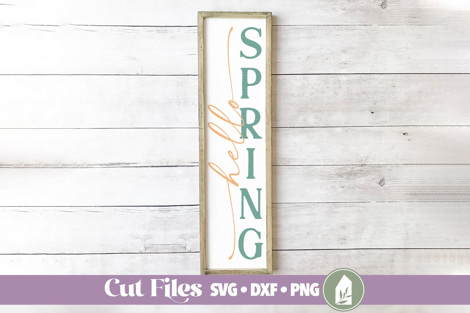 Hello Spring SVG Spring Sign SVG Vertical SVG Front Porch | Etsy