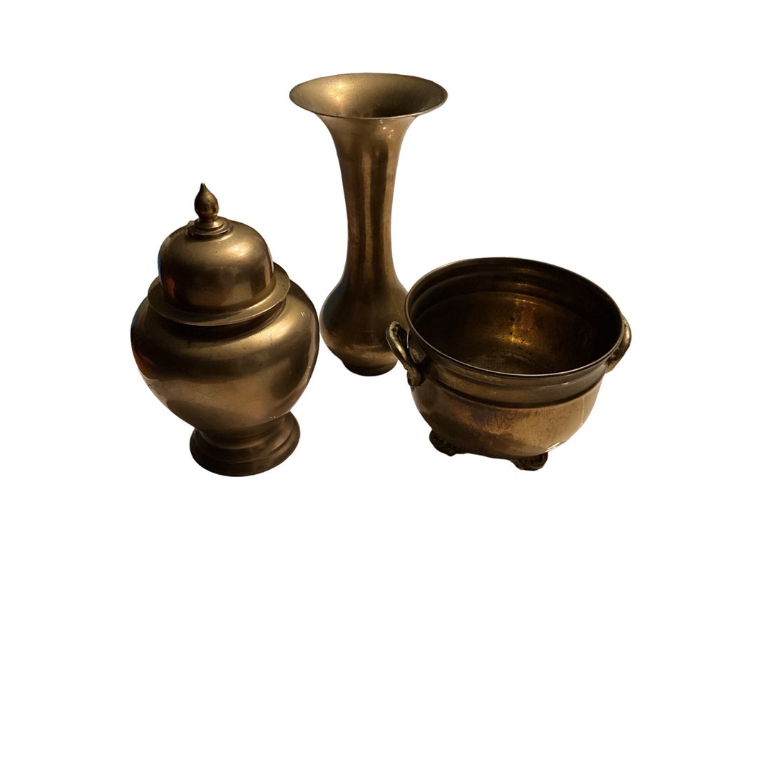 Brass Bud Vase, Urn and Pot - Etsy