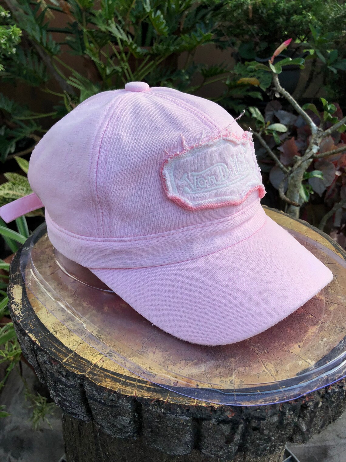 Von Dutch Pink Short Brim Strapback Cap Hat One Size - Etsy