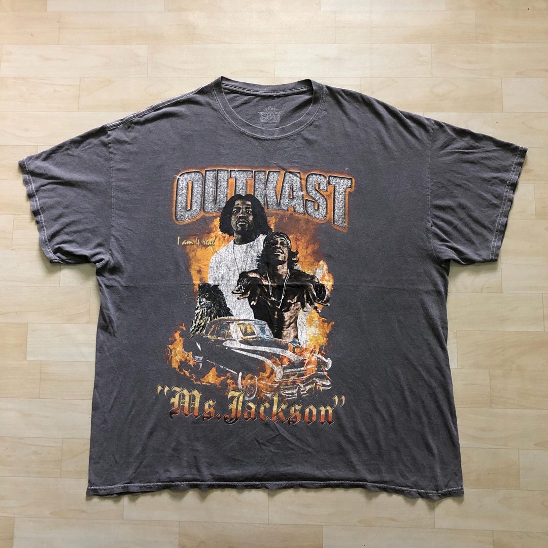 Vintage 2000s Outkast Ms Jackson Hip Hop Rappers Promo Tee Size XL - Etsy