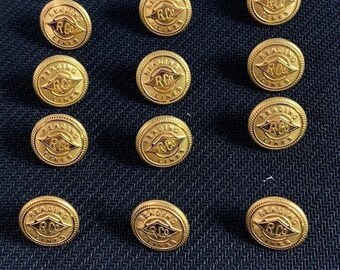 Railroad Buttons | Etsy