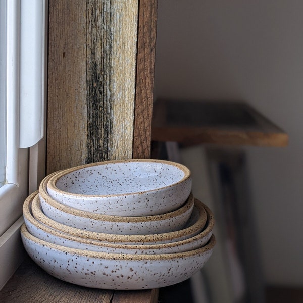 Shallow Ceramic Bowl - Etsy