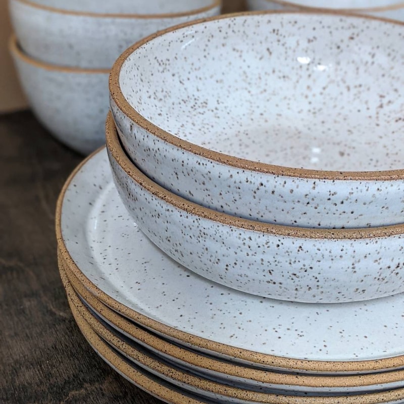 Ceramic Plates and Bowl Sets - Etsy