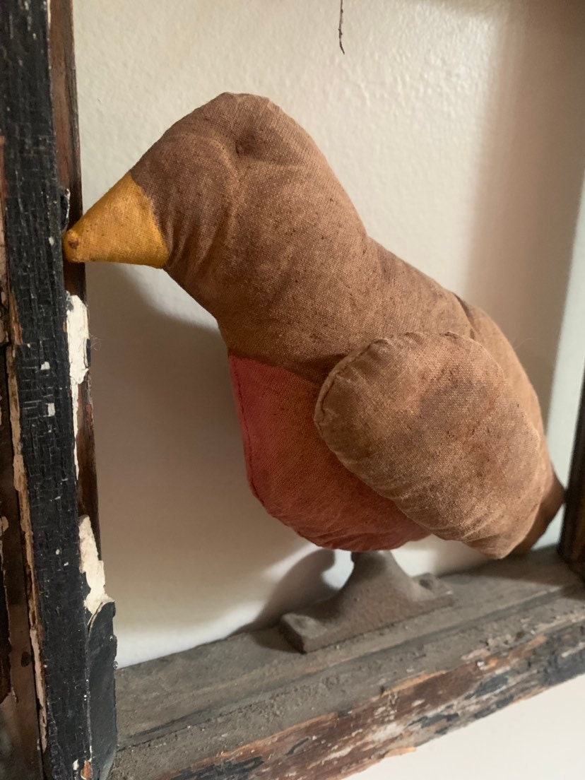 Primitive Robin Shelf Sitter - Etsy