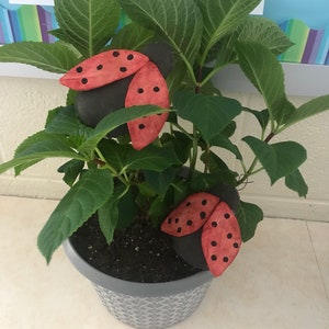 Primitive Ladybugs Bowl Filler, Shelf Sitter, Tuck, Ornie - Etsy