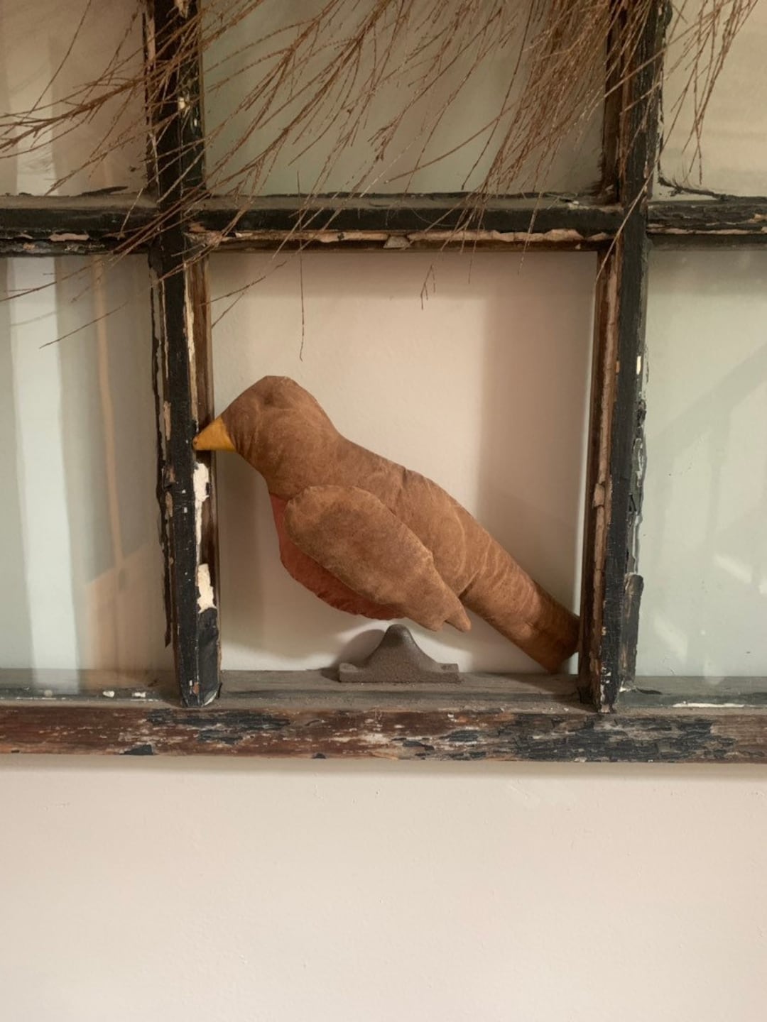 Primitive Robin Shelf Sitter - Etsy