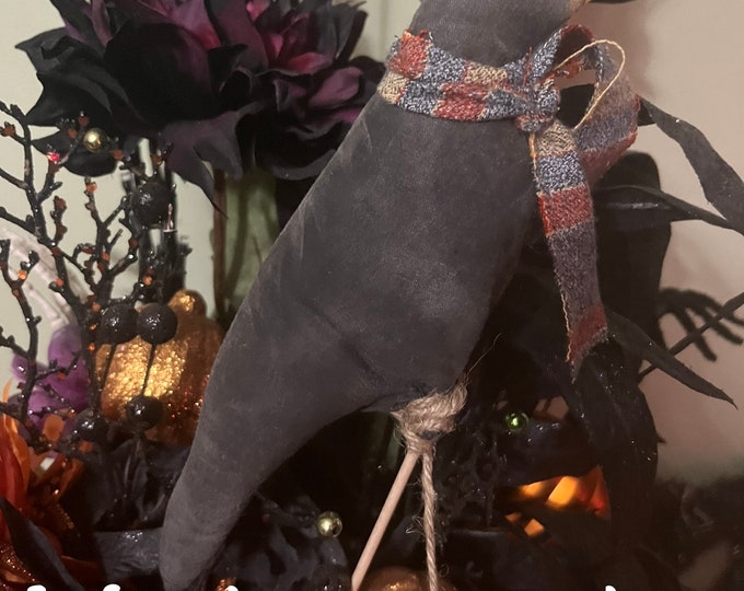 Primitive Crows on Sticks - Etsy