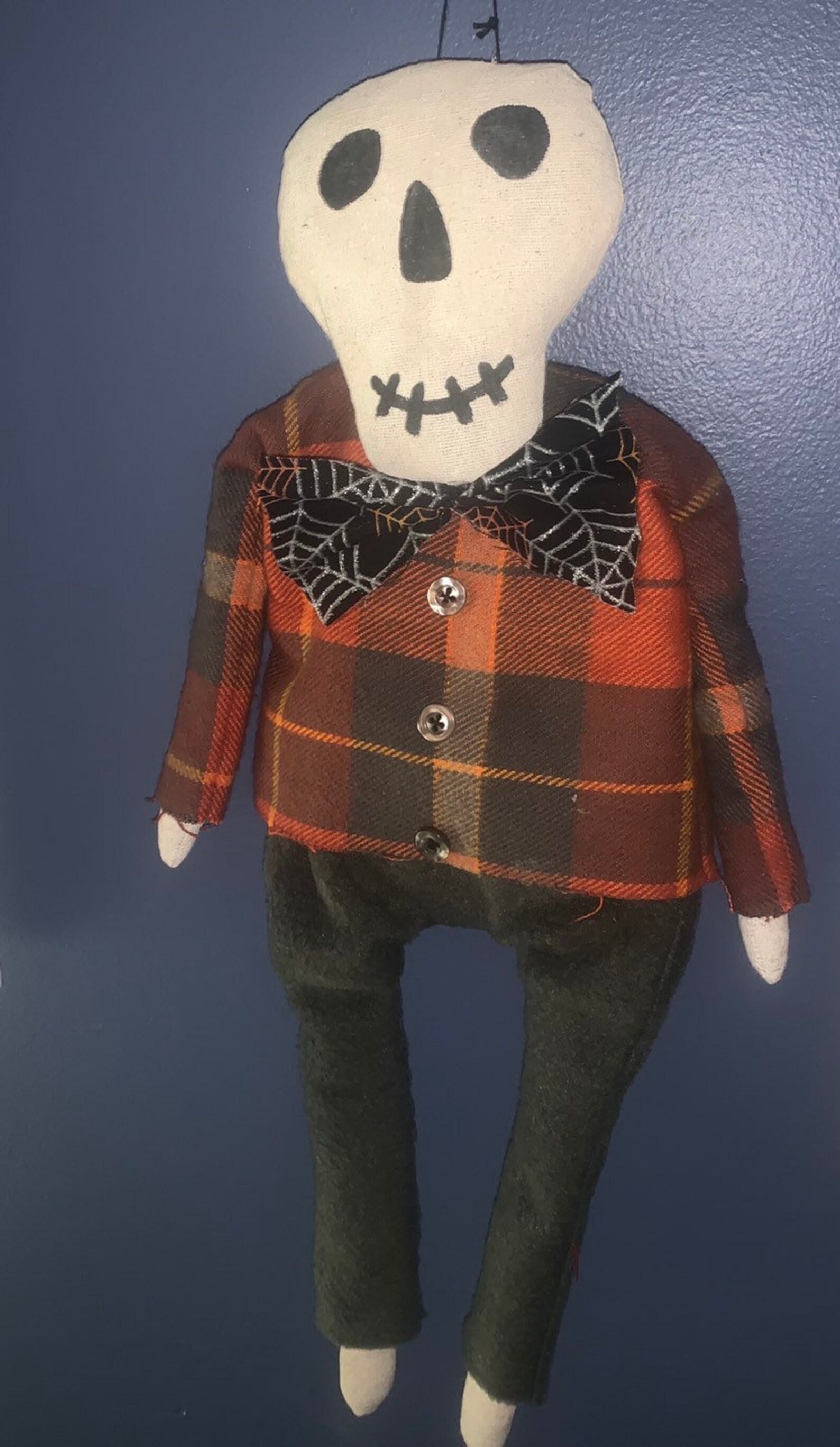 Primitive Skull Doll/ornie - Etsy