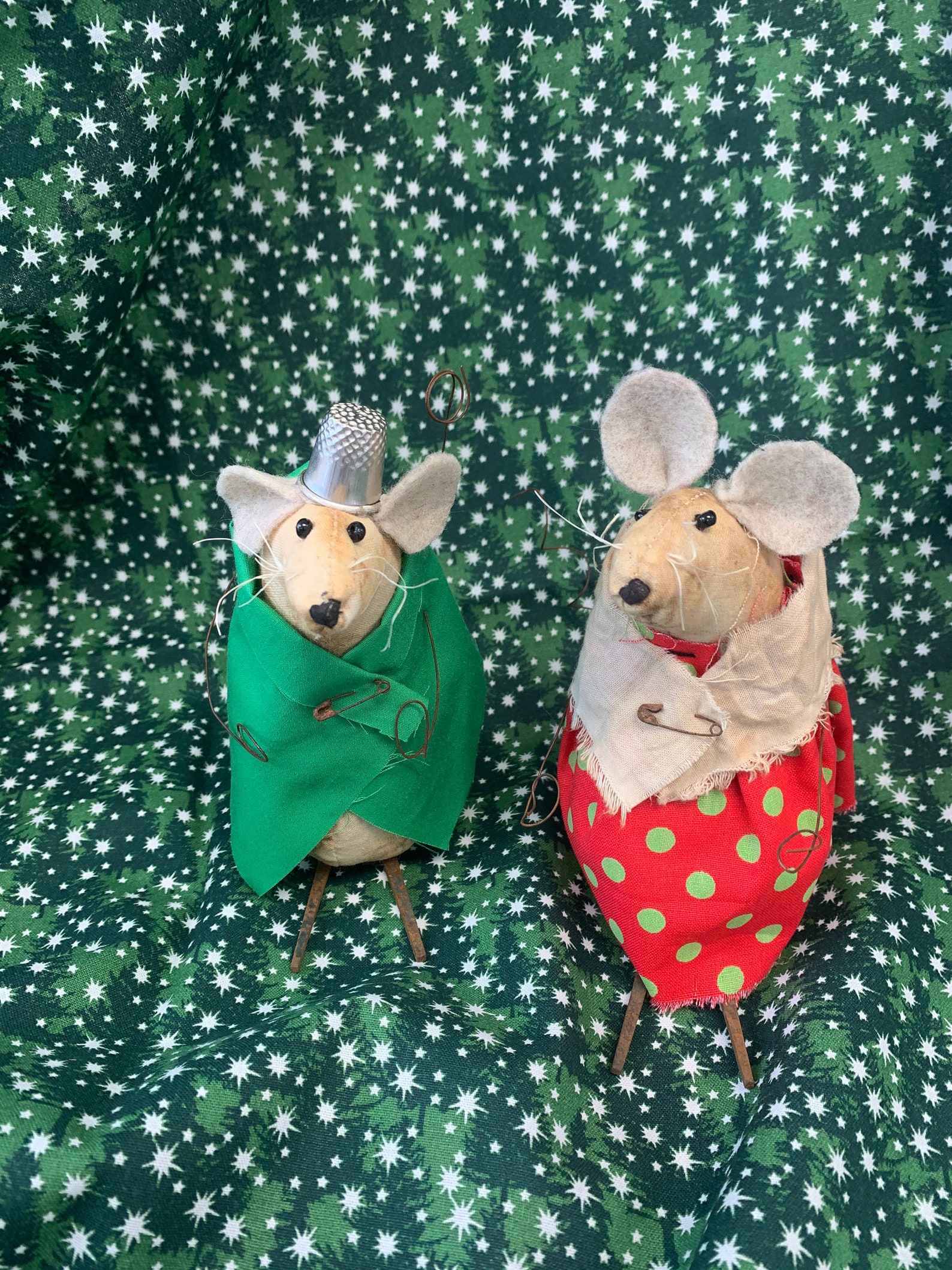 Primitive Christmas Mouse - Etsy