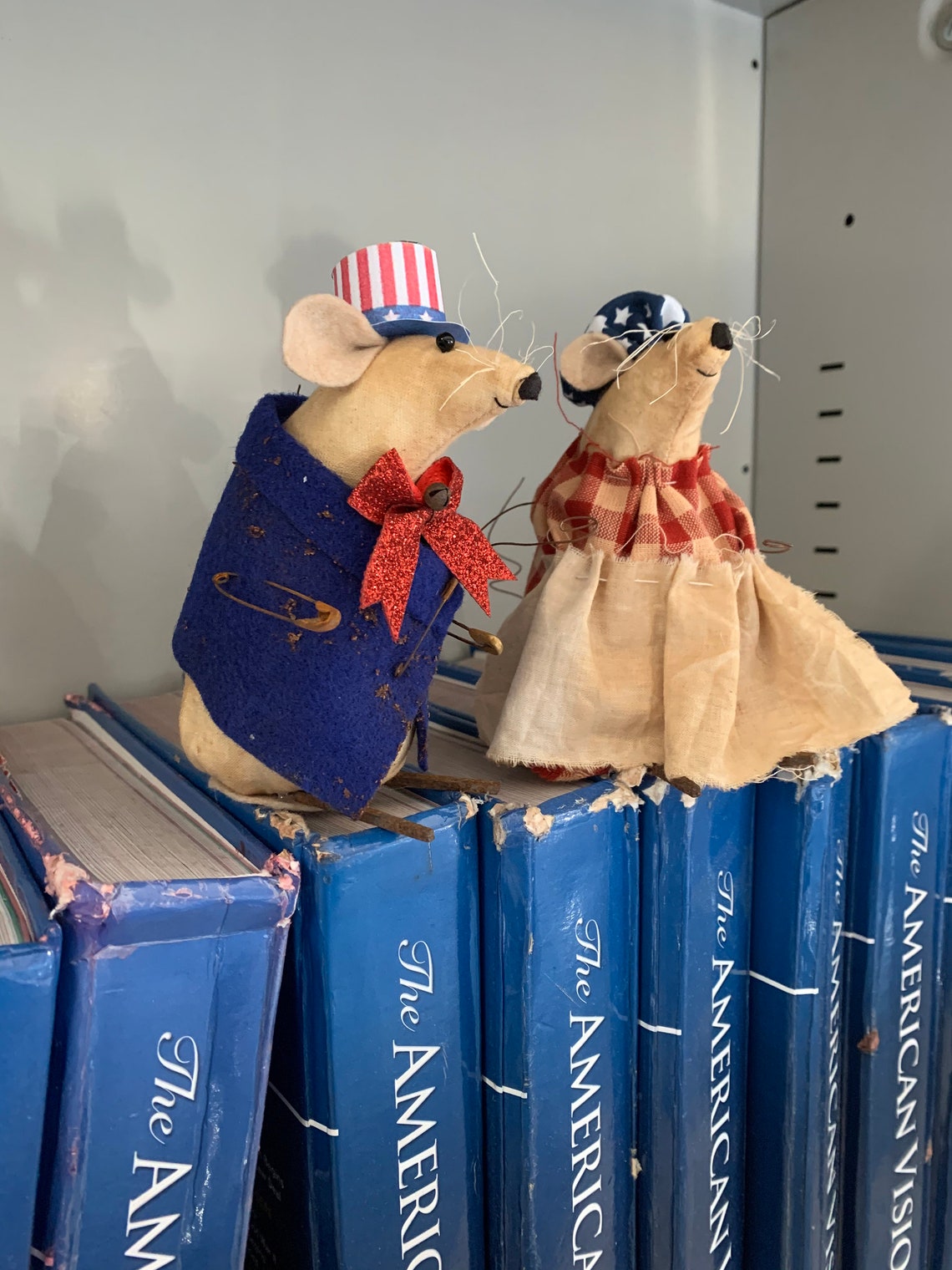 Primitive Patriotic Mice - Etsy