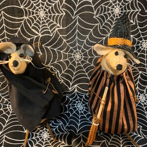 Primitive Halloween Mice - Etsy