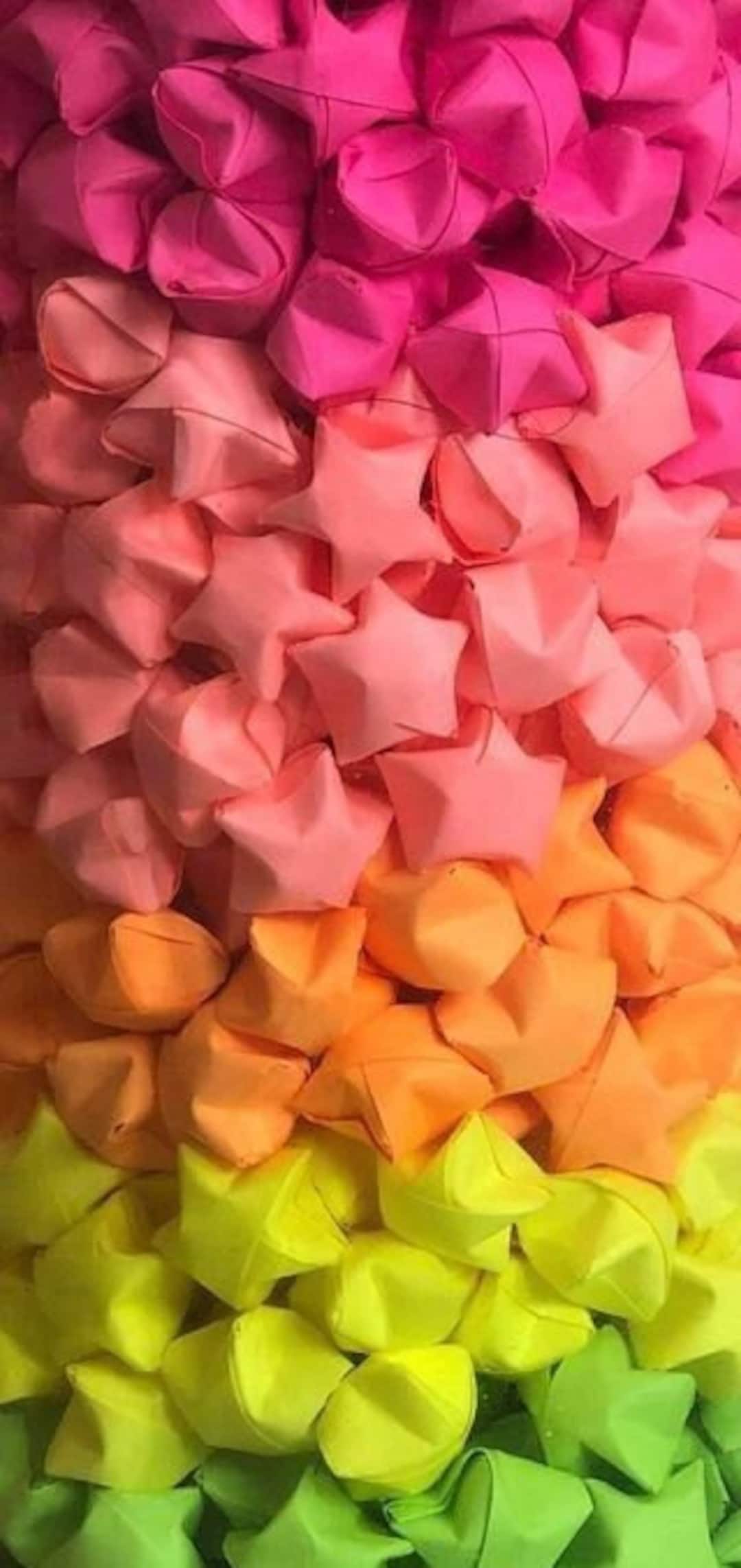 100 Origami Stars (assorted Mix or Custom) - Etsy