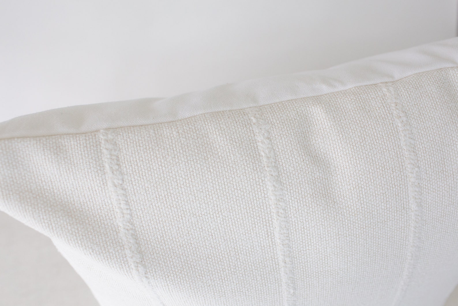 White Textured Pillow Cover: Modern Farmhouse Throw Pillow - Etsy