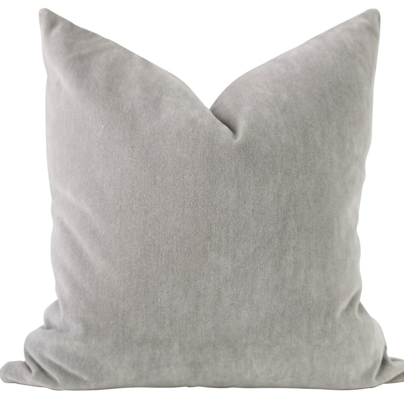 Grey Euro Sham - Etsy