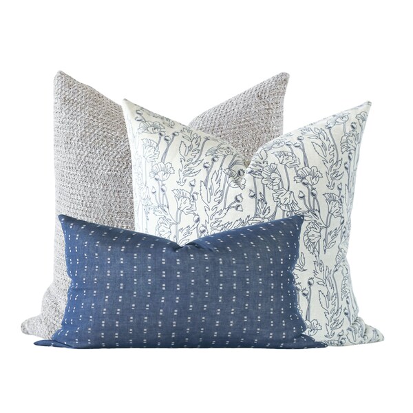 Blue Pillow Combo - Etsy
