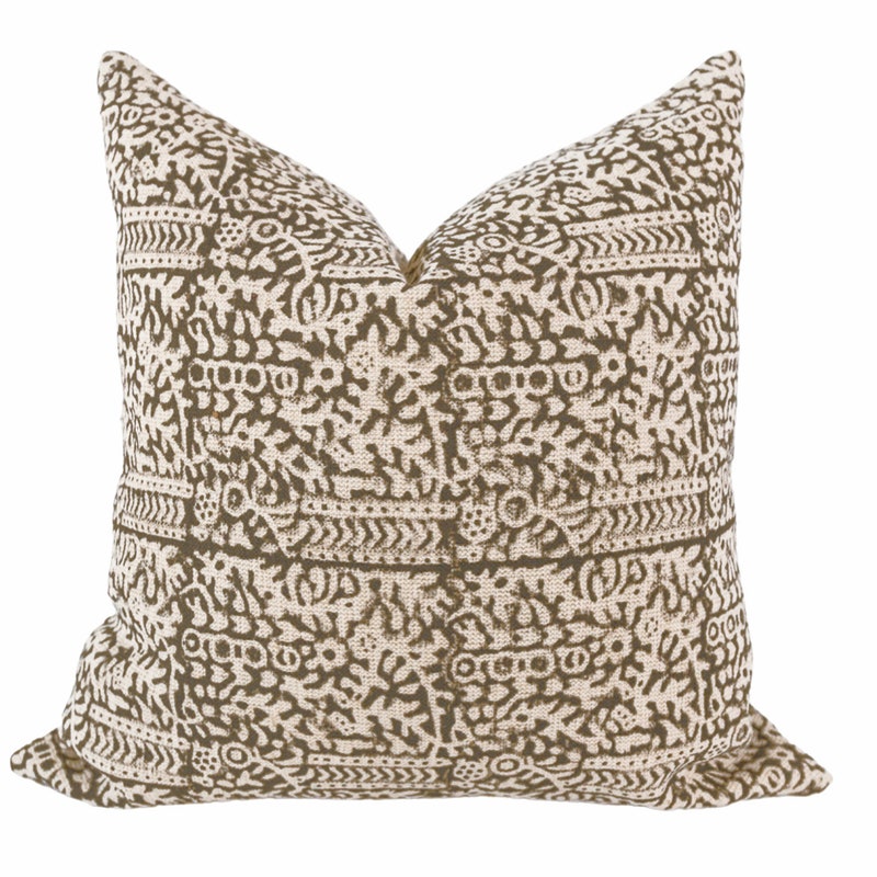 Block Print Pillows - Etsy