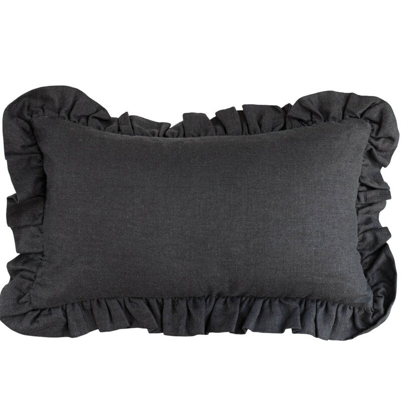 Ruffle Pillow - Etsy