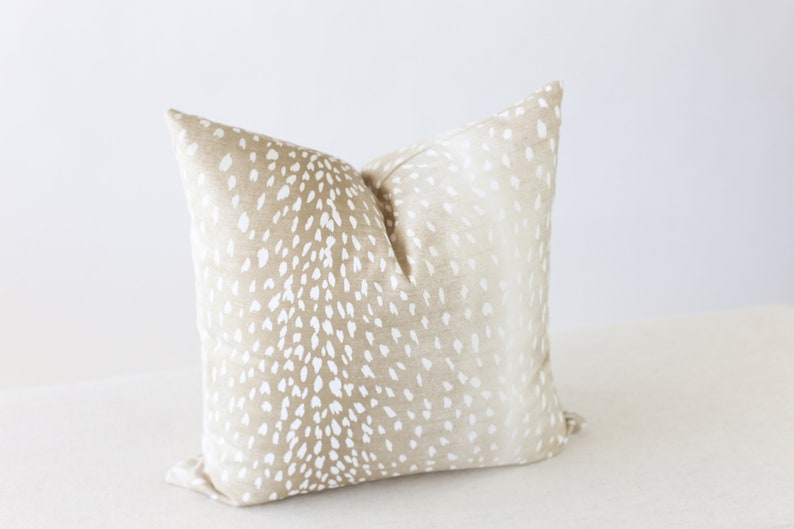 Antelope Pillow Cover Fawn Pillows Fawn Pillow Cover Deer - Etsy