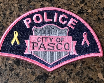 Pink Police Patch | Etsy