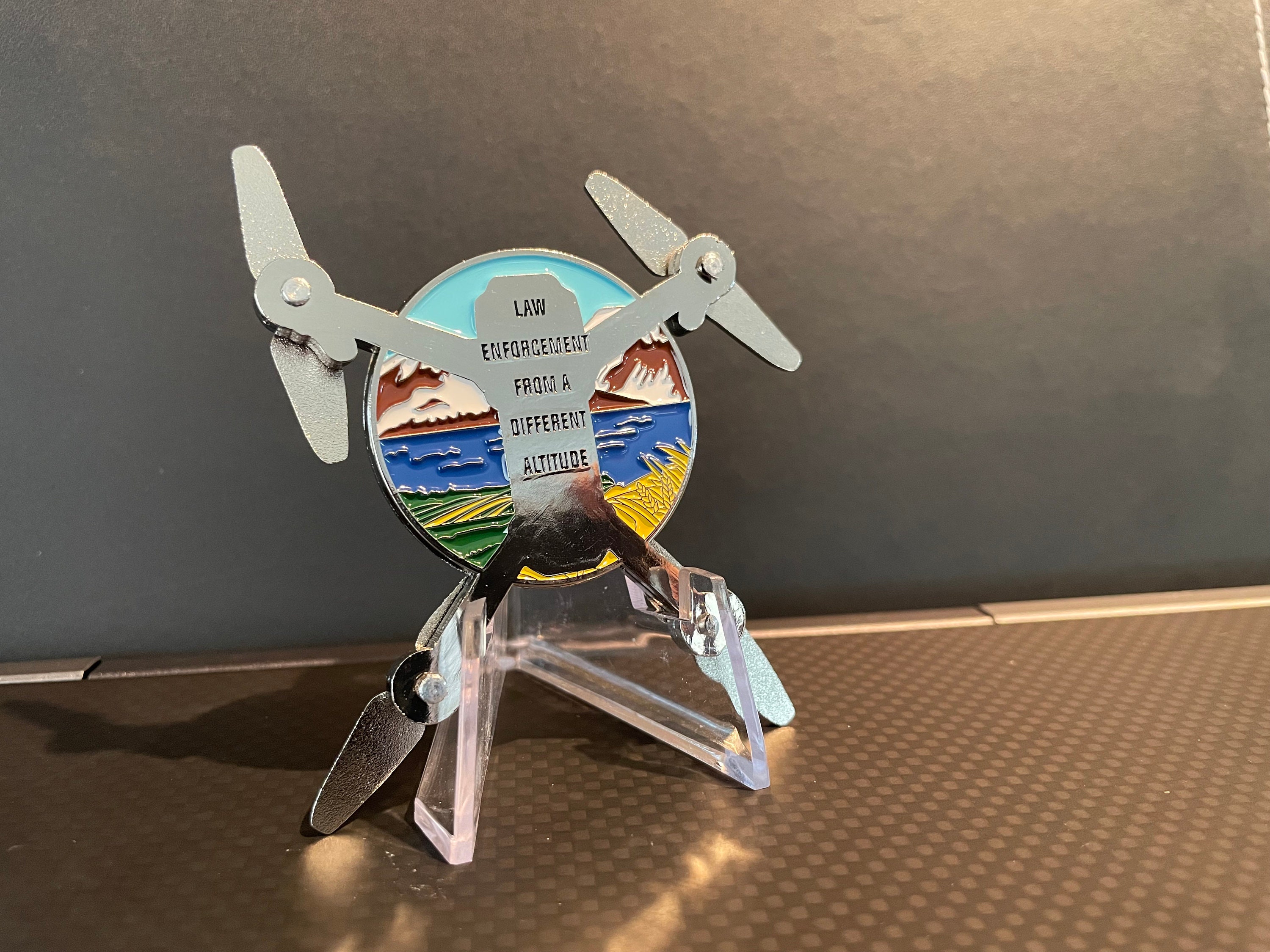 Pasco Police Department Suas drone Spinner Coin - Etsy