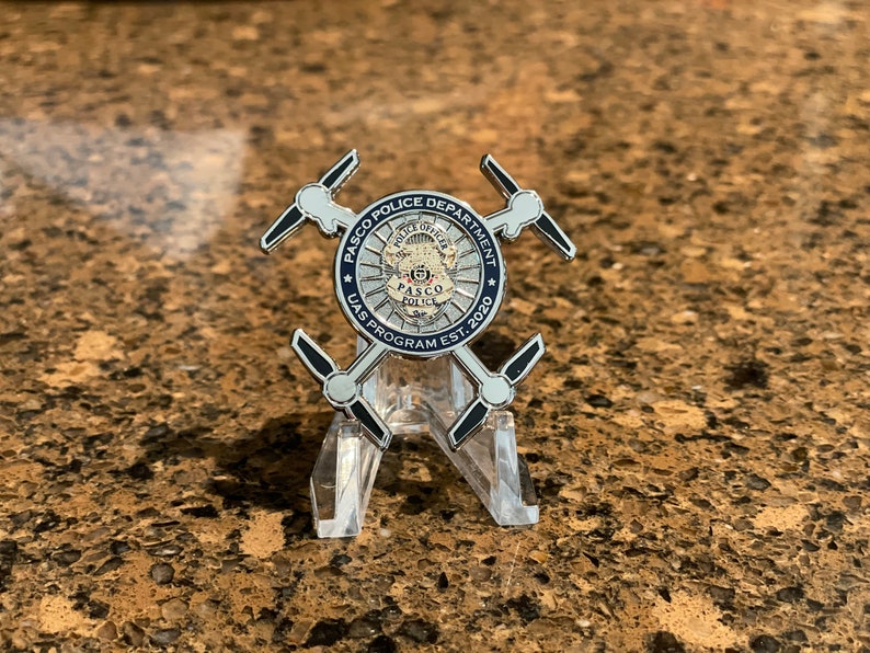 Pasco Police Department Drone Challenge Coin – Limited Edition | FAA ...