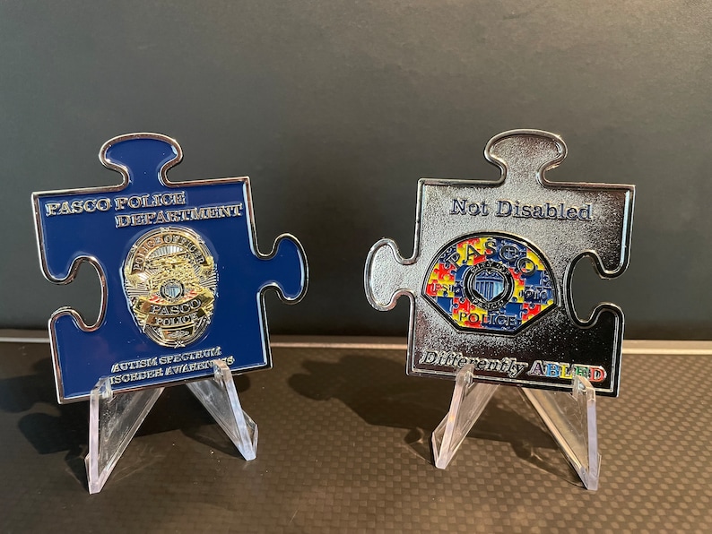 Autism Spectrum Disorder (ASD) Awareness Challenge Coin – Limited ...