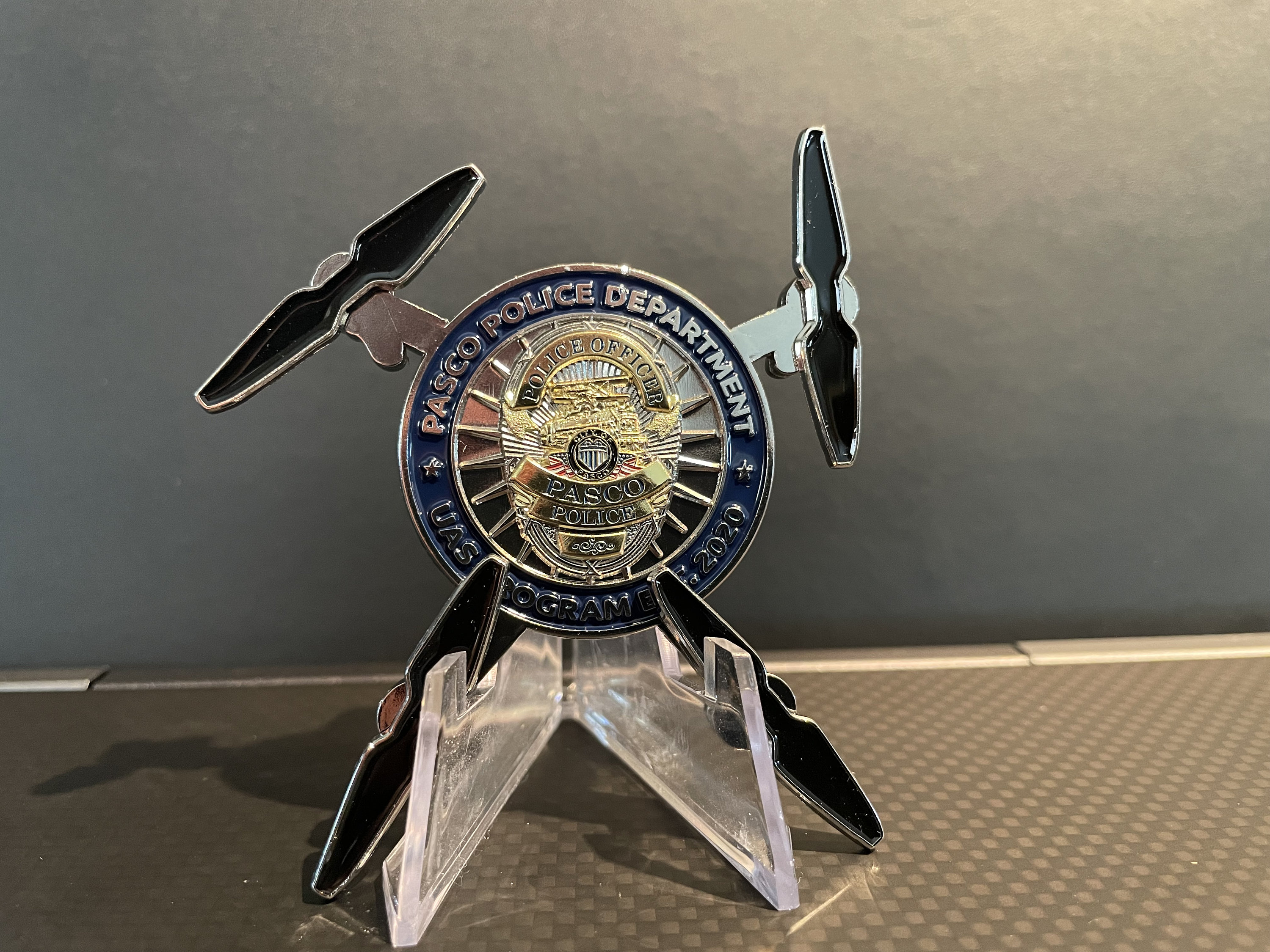 Pasco Police Department Suas drone Spinner Coin - Etsy