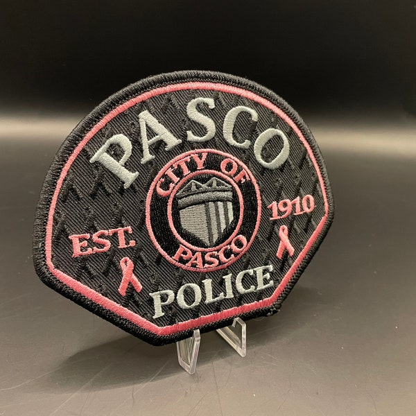 Pink Police Patch - Etsy