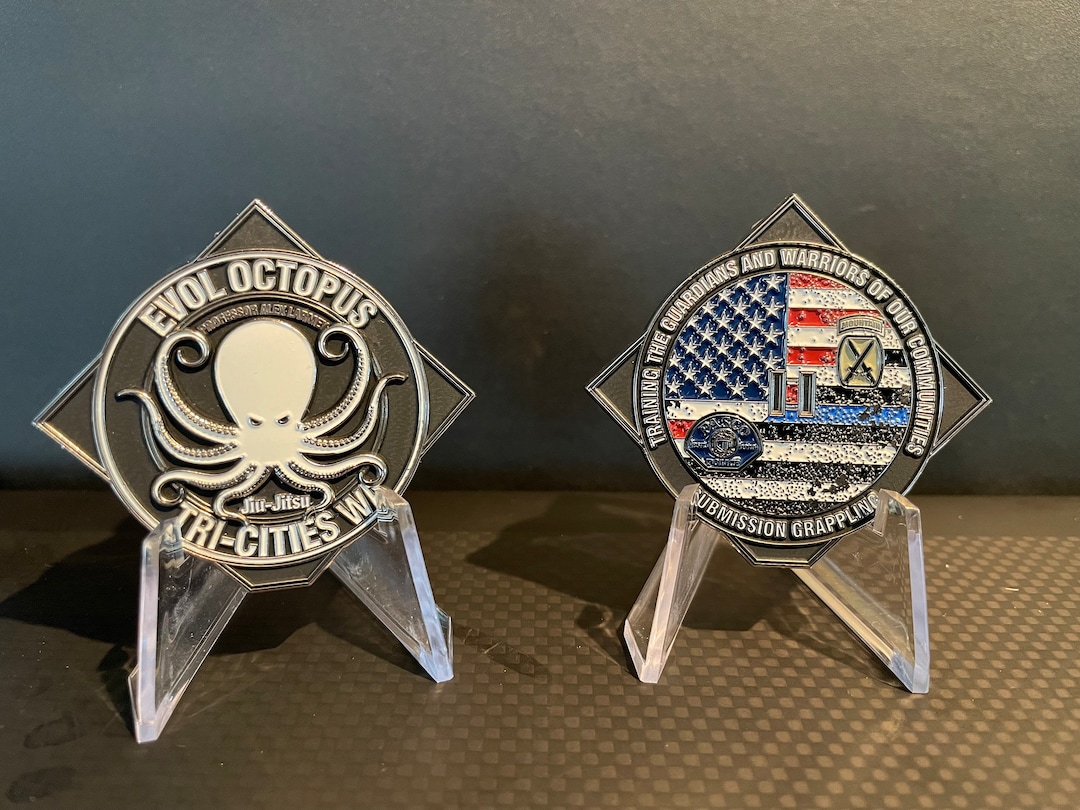 EVOL Octopus/pasco PD Grappling Coin - Etsy
