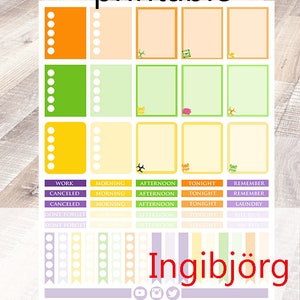 Zombie Kids Halloween Printable Planner Kit - Etsy