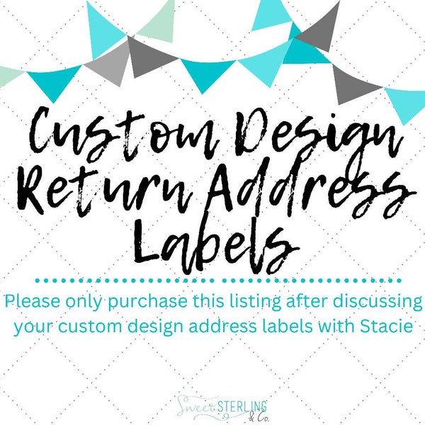 Personalized Address Labels - Etsy