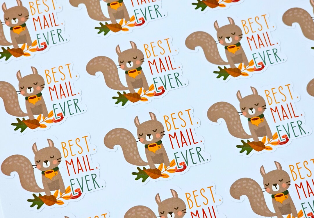 Fall Happy Mail Stickers, Fall Business Stickers, Autumn Stickers ...