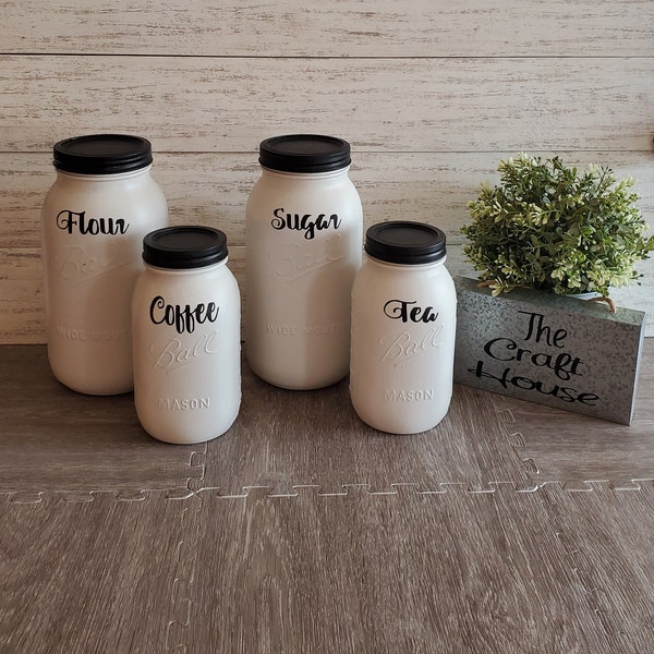Kitchen Canister Set - Etsy