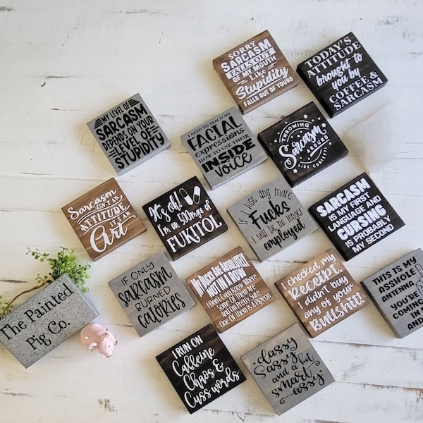 Funny Signs for Home Decor - Etsy