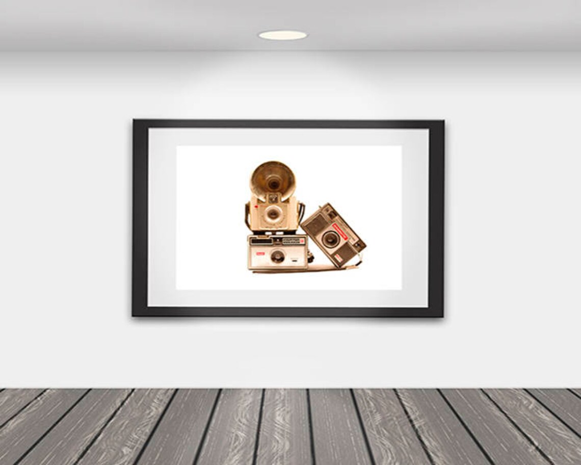 Vintage Camera Print/camera Print/ Home Decor/ Home Decor Wall Art ...