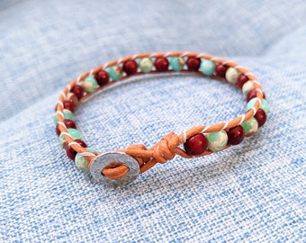 Ladder Stitch Bracelet | Etsy
