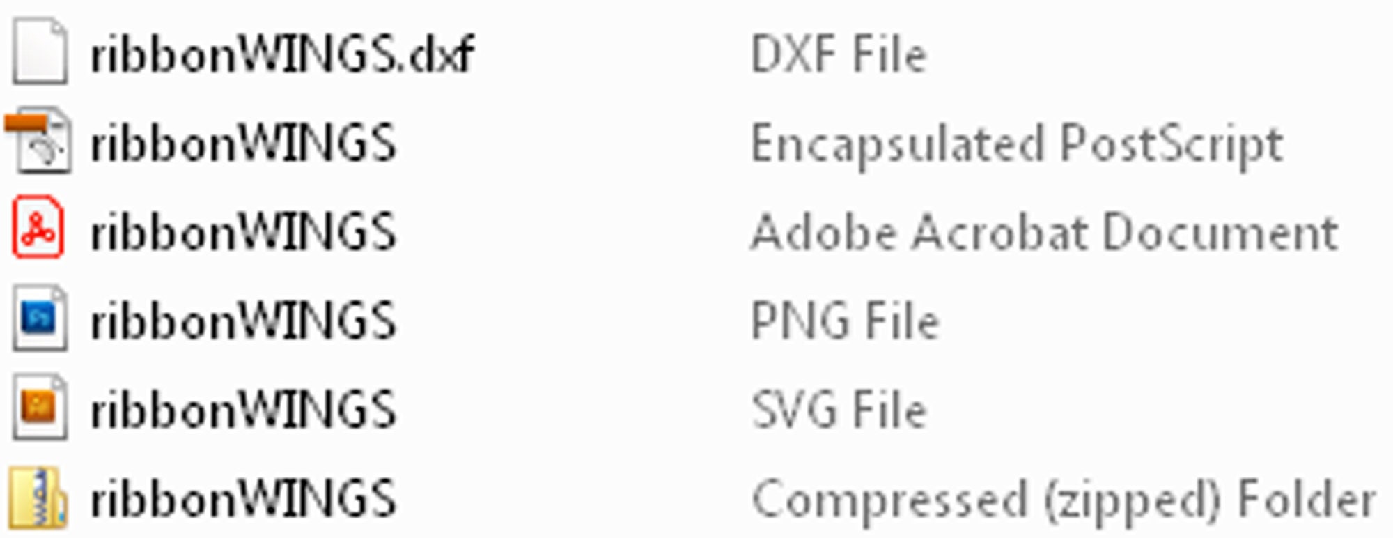 Ribbon With Wings Winged Ribbon Awareness Vector Cut File - Etsy