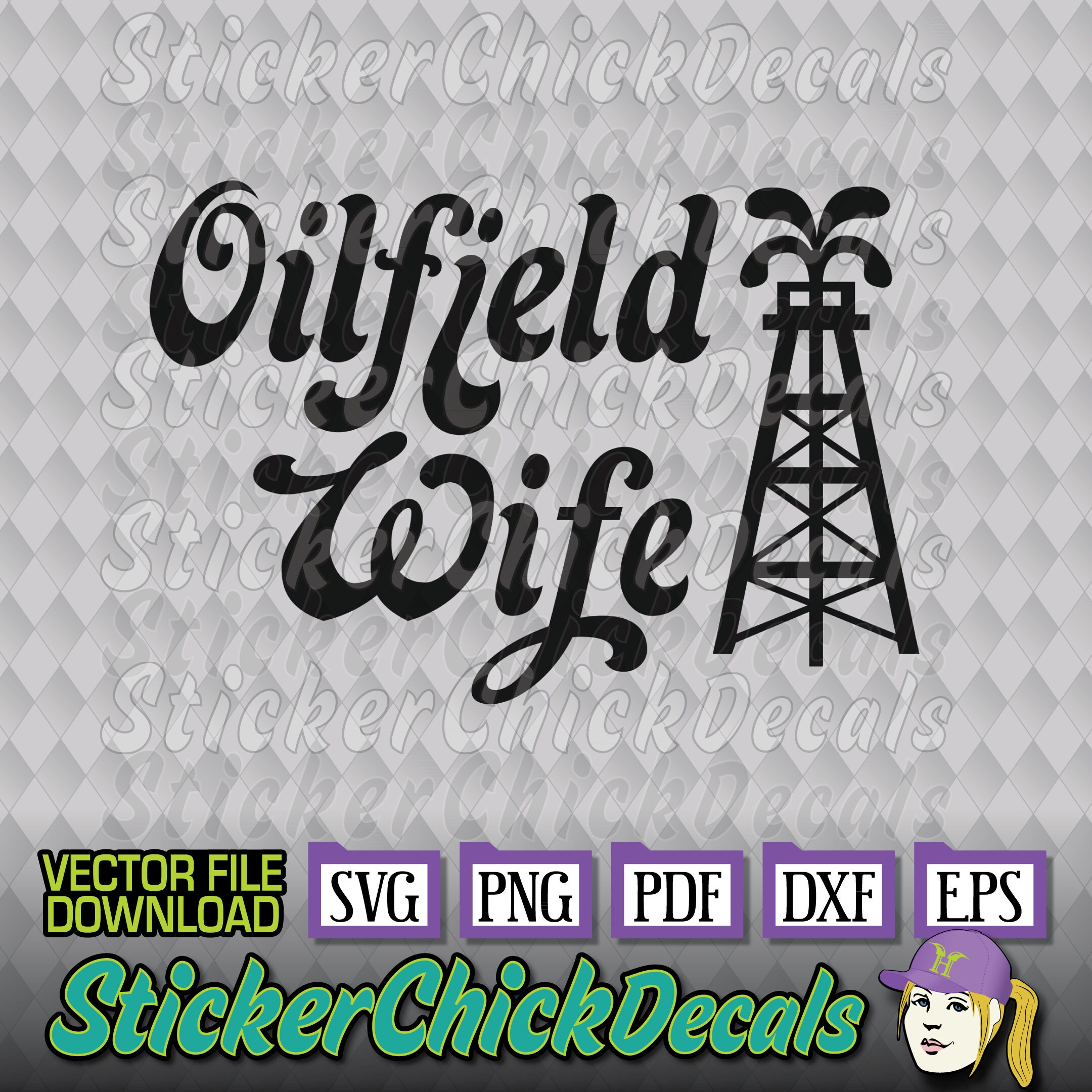Oilfield Wife Stickers