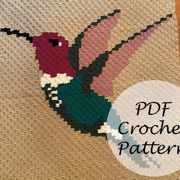 Hummingbird C2c Pattern - Etsy