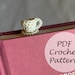 Snail Bookmark PATTERN // Cottagecore Crochet Bookmark Pattern - Etsy