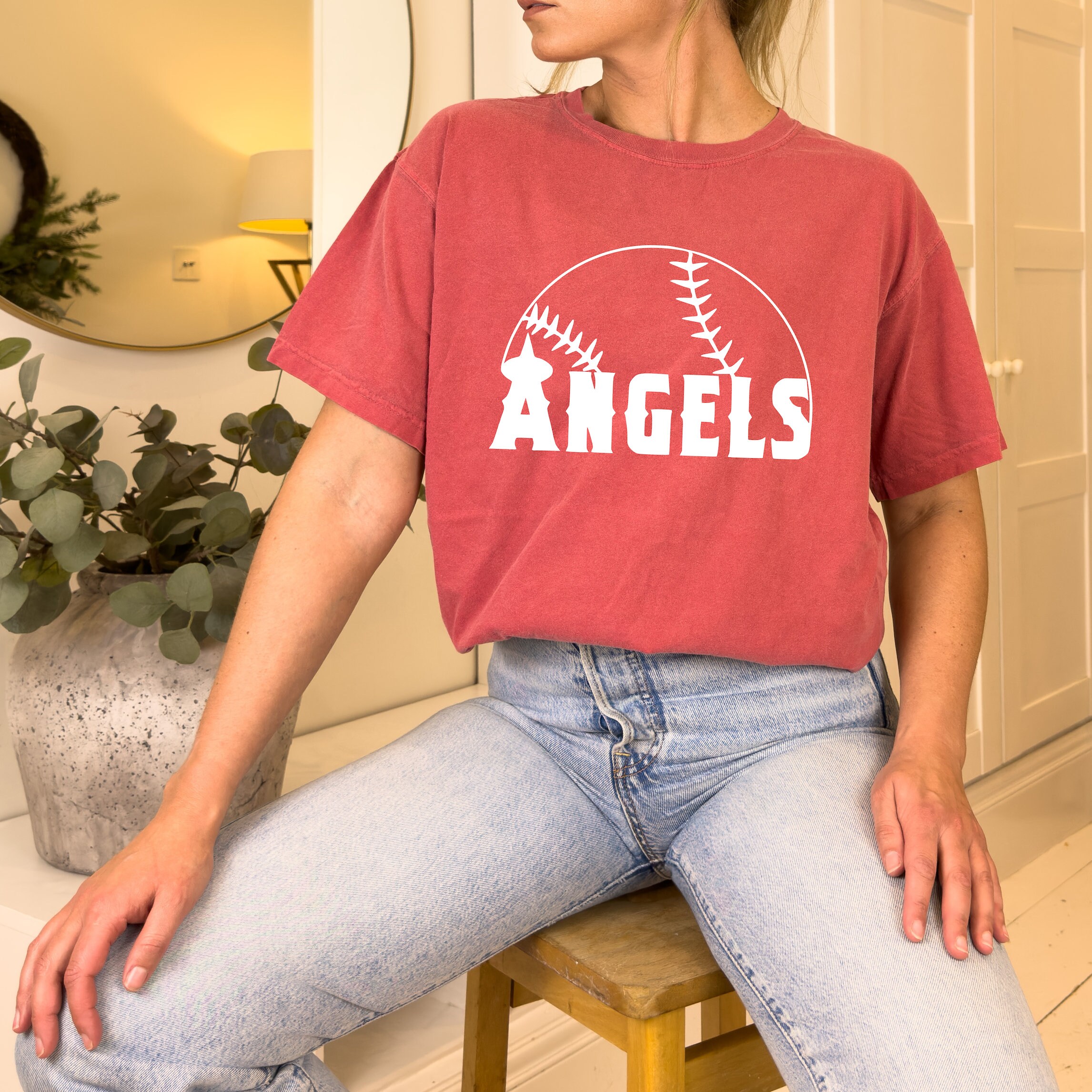 Angels Baseball// Angels Shirt// Baseball Shirt - Etsy