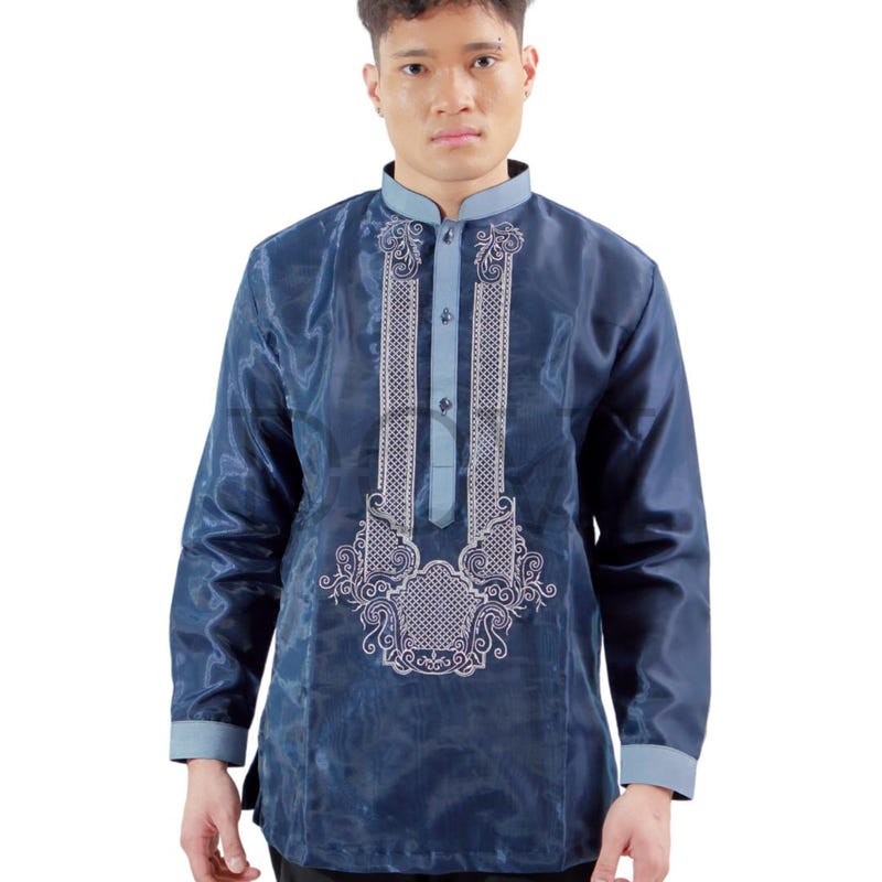 Modern Barong Tagalog for Men - Etsy